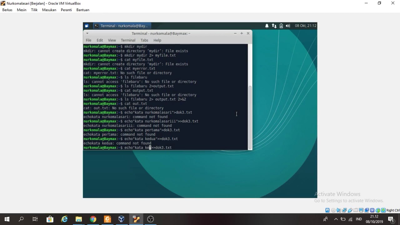 Perintah dasar Linux - YouTube