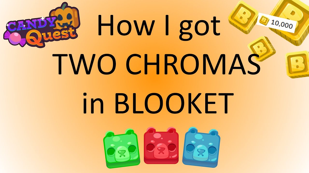 How I got TWO CHROMAS in BLOOKET *NOT CLICKBAIT* - YouTube