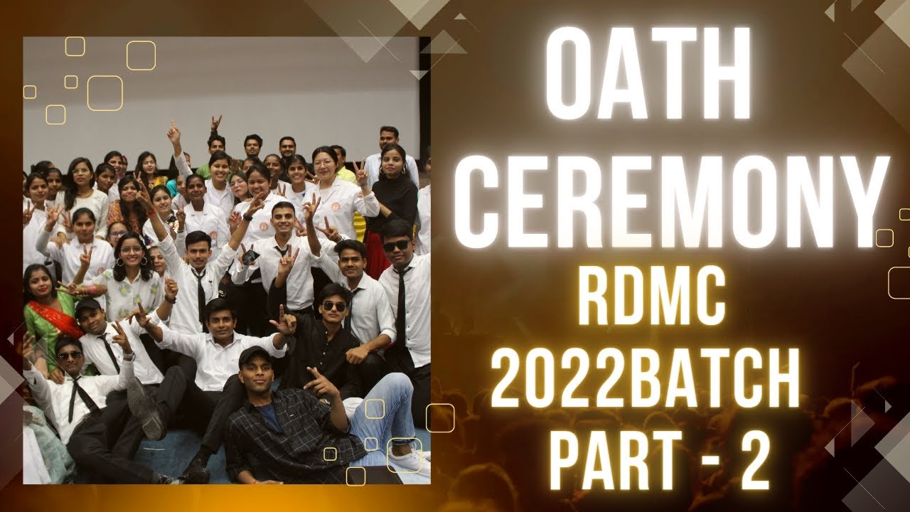 Lamp lighting and Oath taking ceremony at Medical College, Banda| Part ...