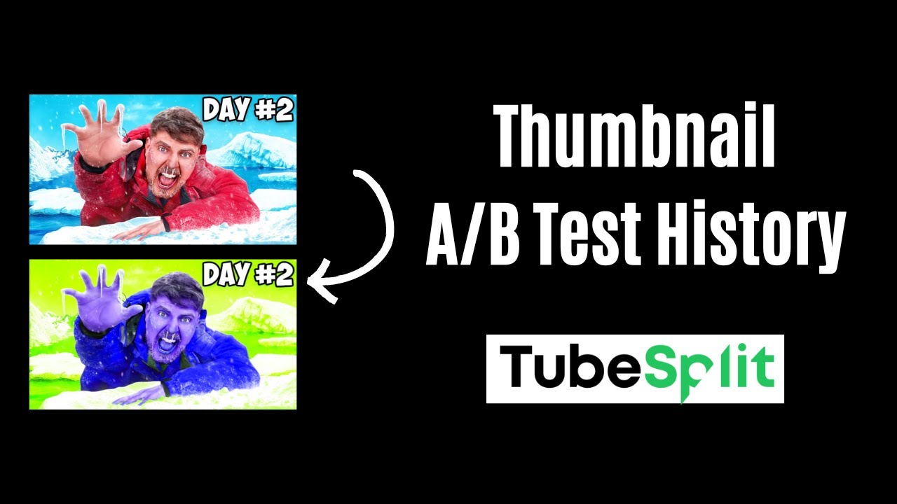 Track A/B Thumbnail Test History (TubeSplit Tutorial) - YouTube
