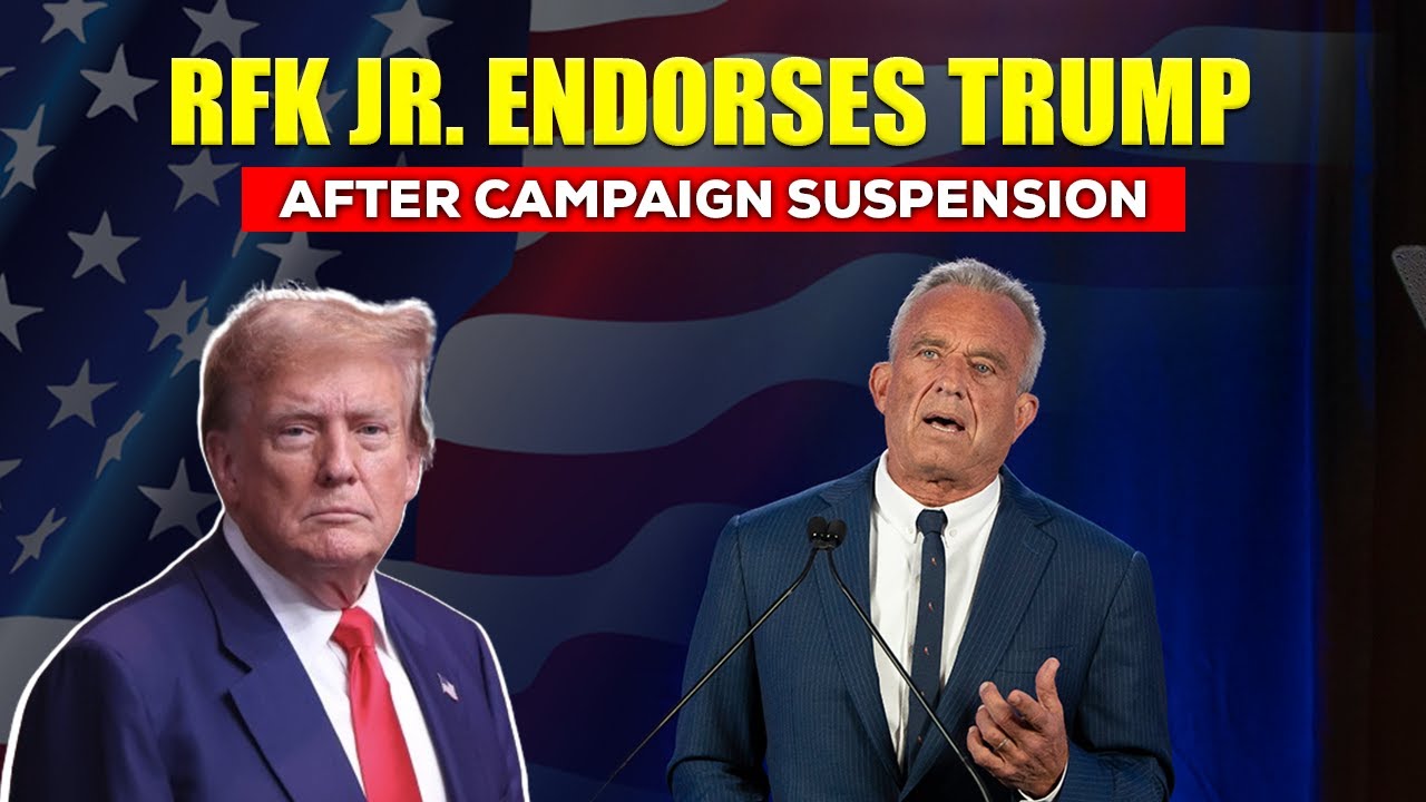 RFK Jr Endorses Trump After Campaign Suspension - YouTube