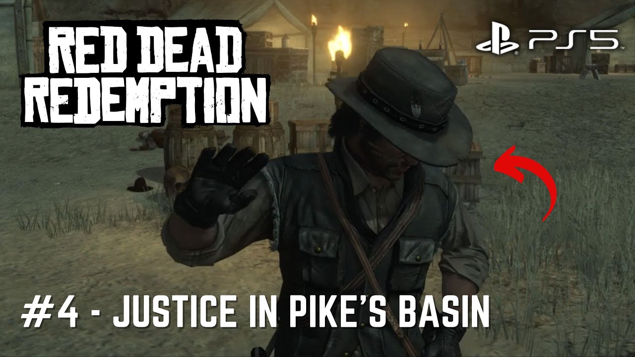 Justice in Pike's Basin - Red Dead Redemption PS5 (Part 4) - YouTube