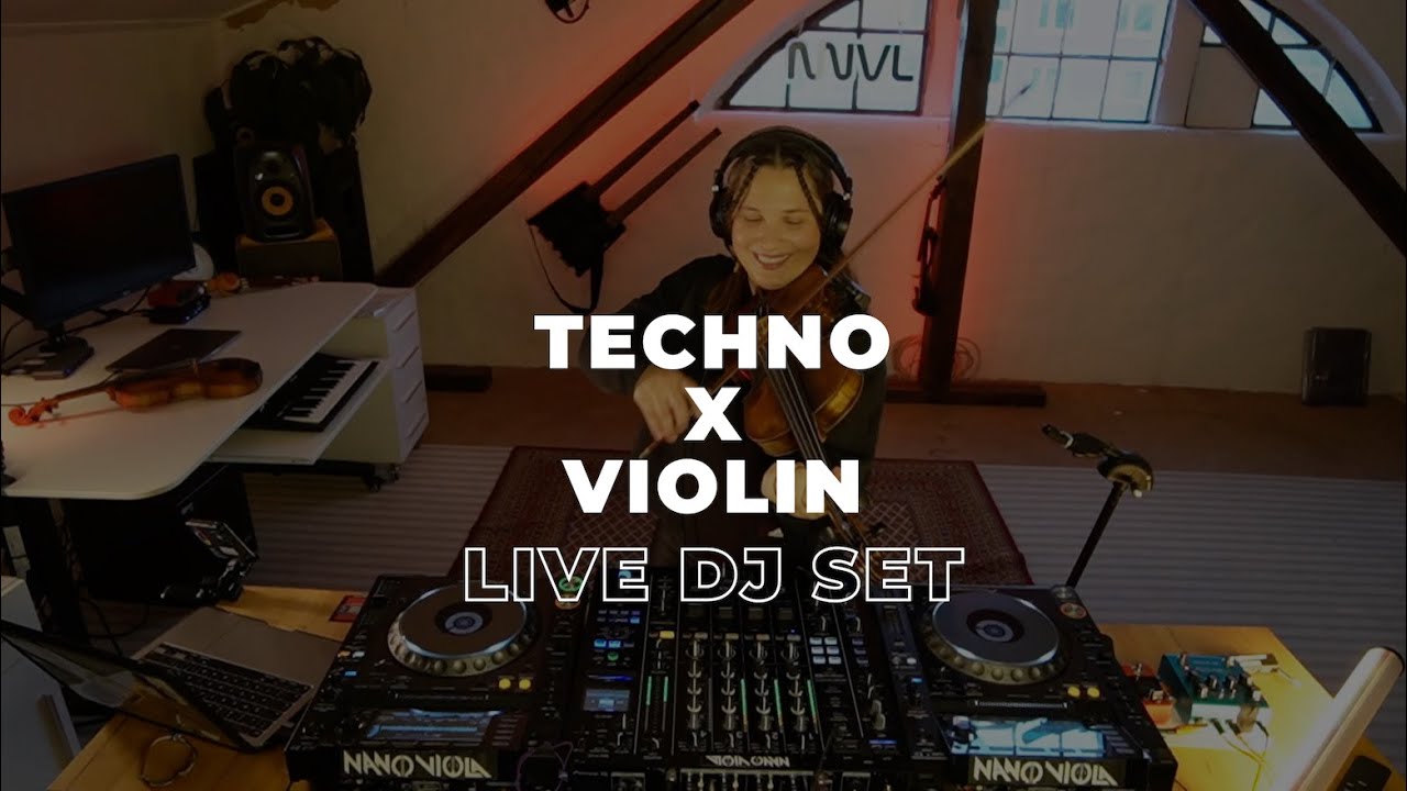 Techno with Violin 🎻 Live DJ Set - YouTube