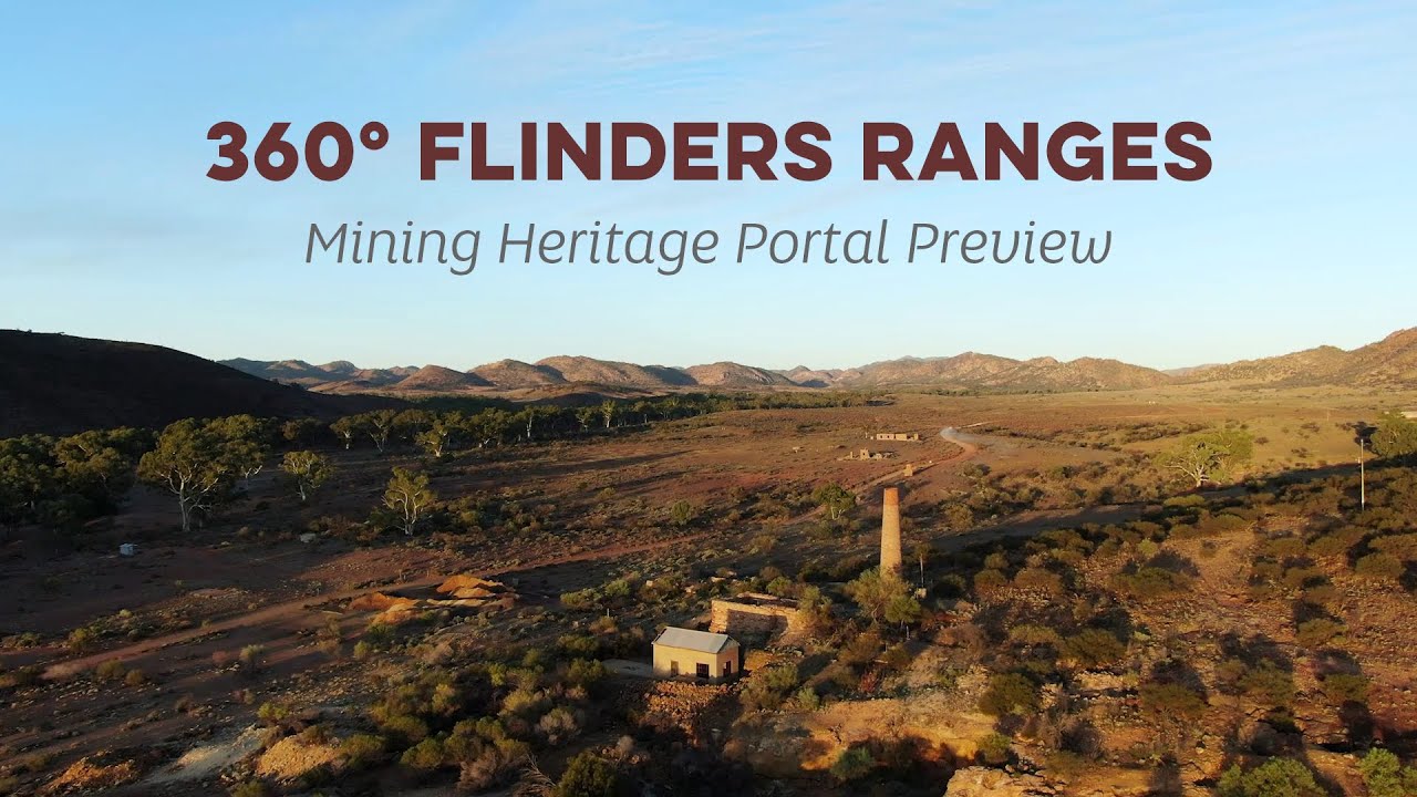 360° Flinders Ranges - Mining Heritage Portal Preview - YouTube