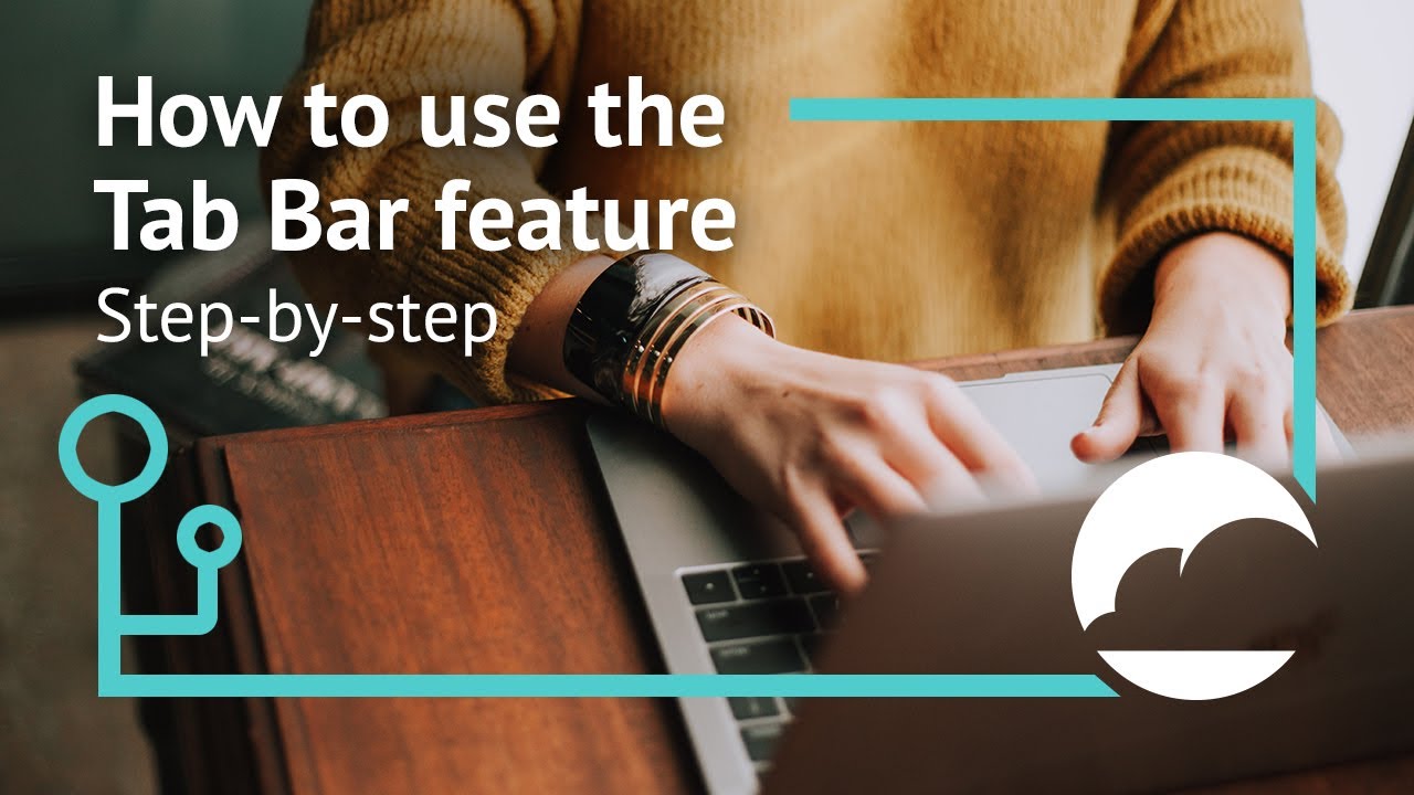 How to Use the Tab Bar Feature in SmartSimple Cloud - YouTube