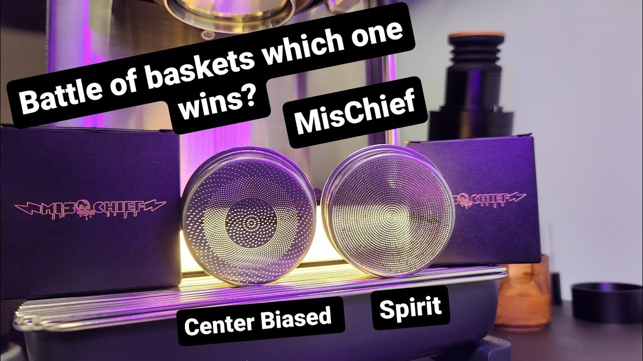 MisChief Spirit Espresso Basket | Center Biased Basket | Comparison ...