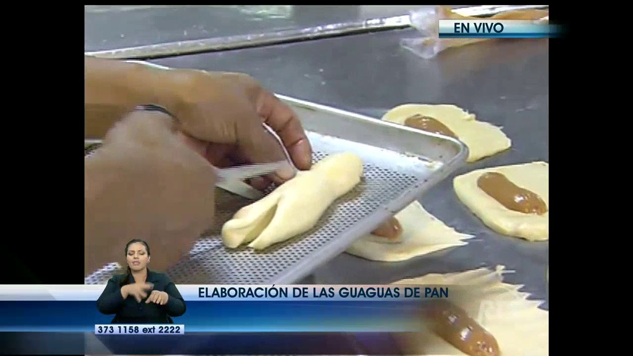 Elaboración de guaguas de pan - YouTube