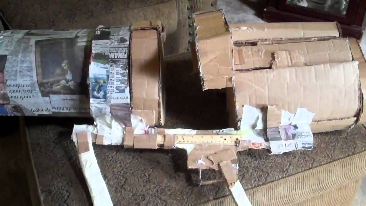 Call of Duty black ops/ WAW cardboard raygun, thundergun, ppsh, and ...