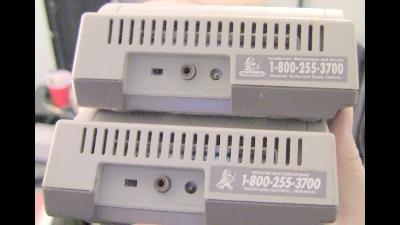 NES-101 Nintendo Top Loader - 36 console lot - a look at the '106' unit ...