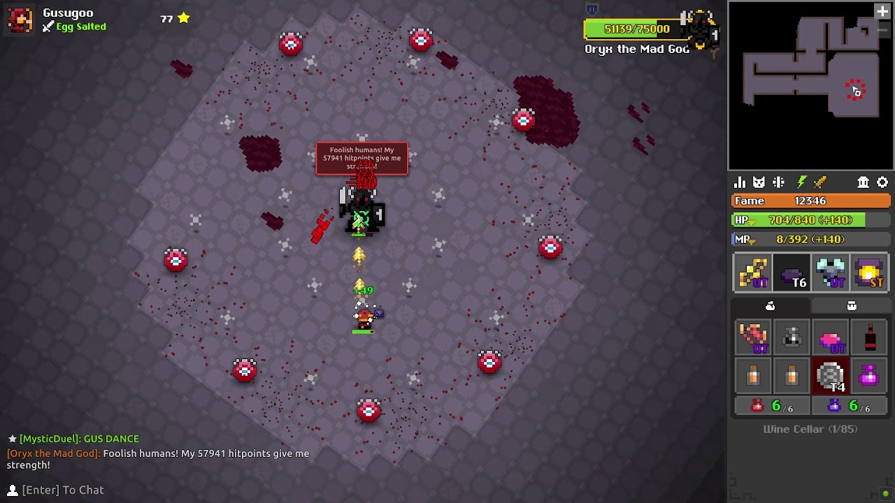 RotMG O2 Huntress solo - YouTube