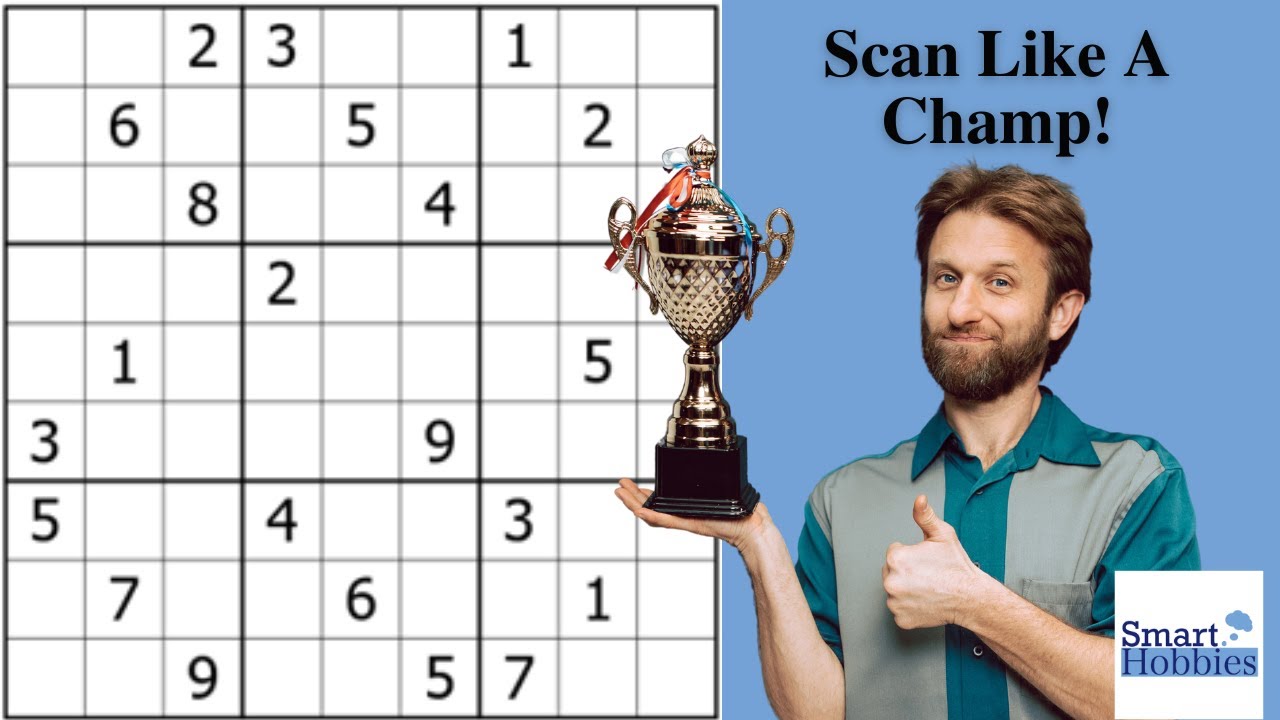 Sudoku Champions Use These PROVEN Scanning Hacks - YouTube