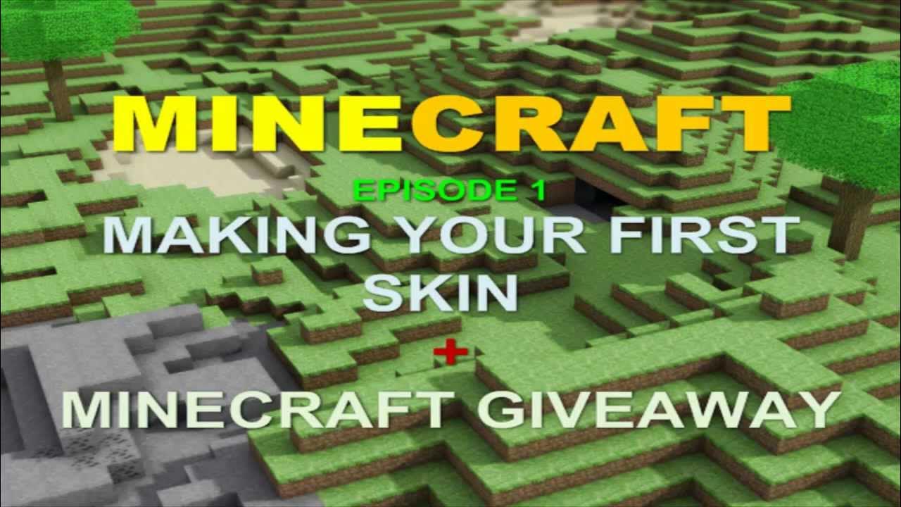 Minecraft - How To Make Your Own Skin | Minecraft Giveaway! - YouTube