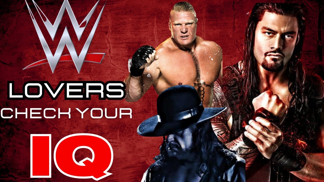Riddles About WWE | Check | IQ | Quiz | 2023 - YouTube
