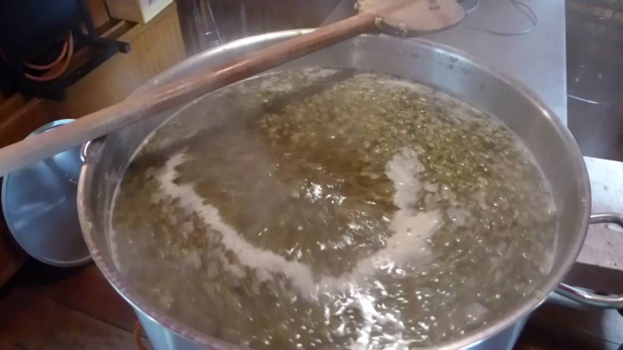 cooking the hops. - YouTube