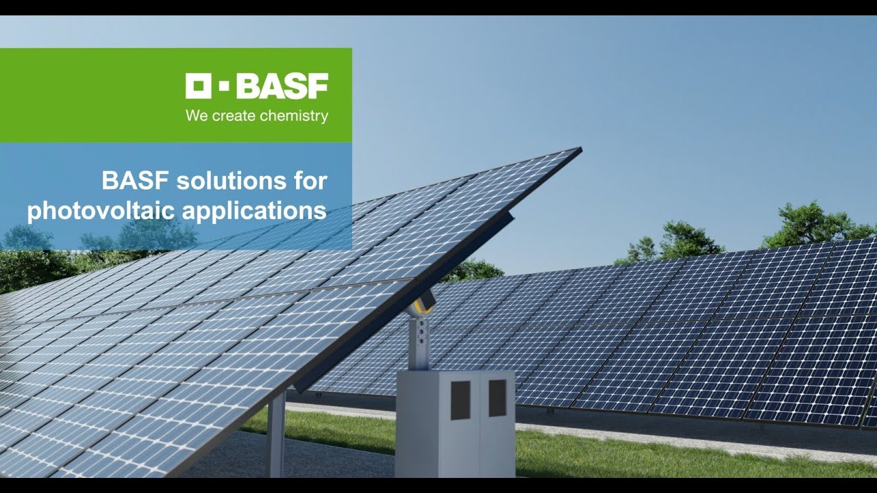 BASF solutions for photovoltaic applications - YouTube