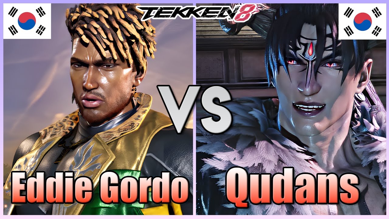 Tekken 8 Eddie Gordo (Eddy) Vs Qudans (#1 Devil Jin) Player Matches ...