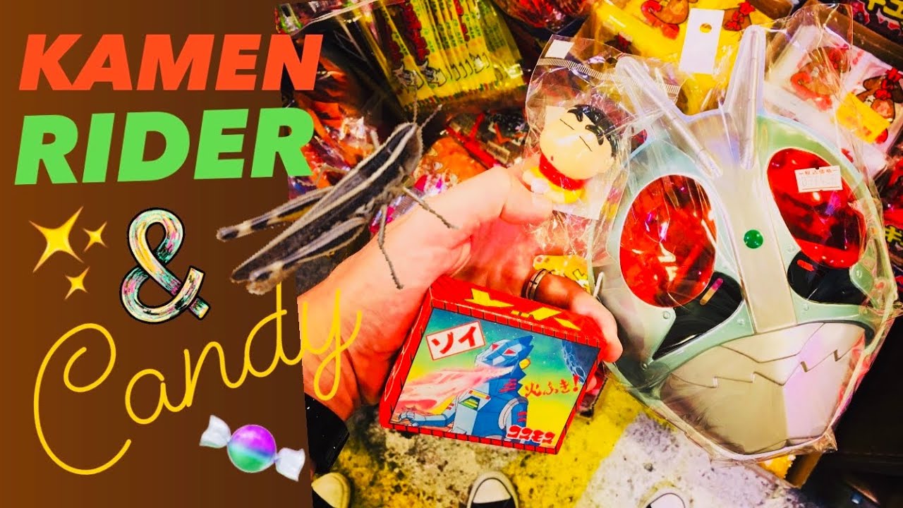 THE KAMEN RIDER STORE & A RETRO CANDY SHOP IN YOKOHAMA, JAPAN - YouTube