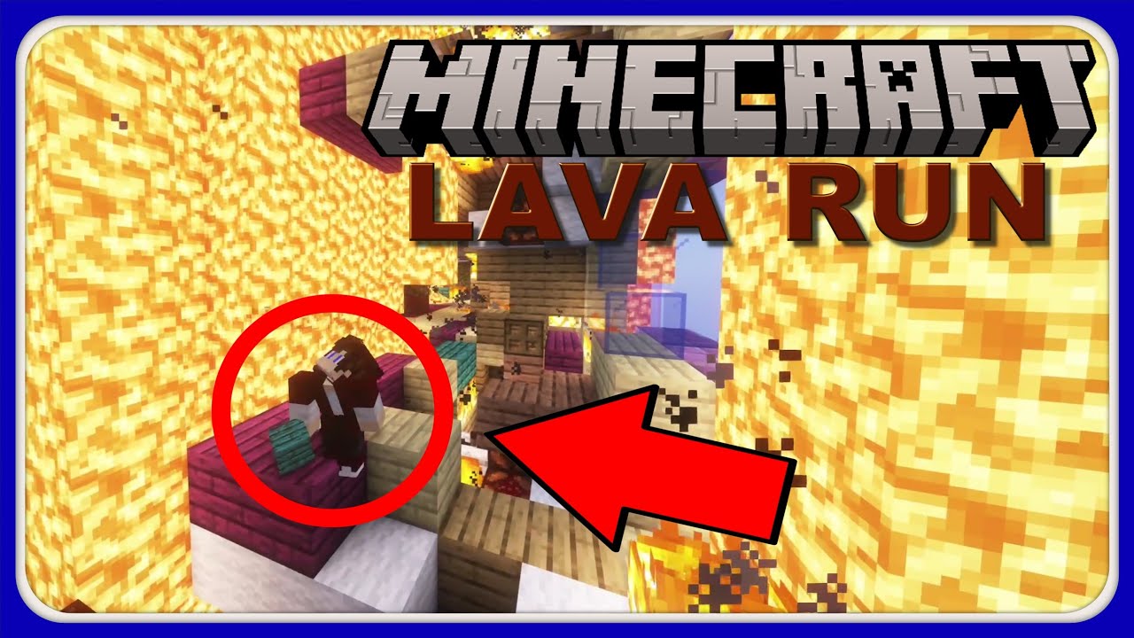 TOTALE ZERSTÖRUNG! - Minecraft LAVA RUN [+DOWNLOAD] - YouTube