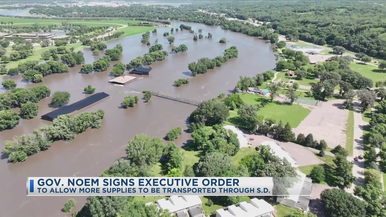 Gov. Noem Signs Executive Order to Allow More Supplies to be ...