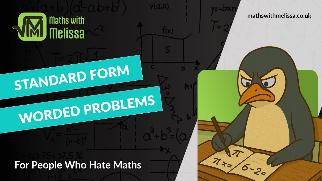 Standard Form Problem Solving 'For People Who HATE Maths' - YouTube