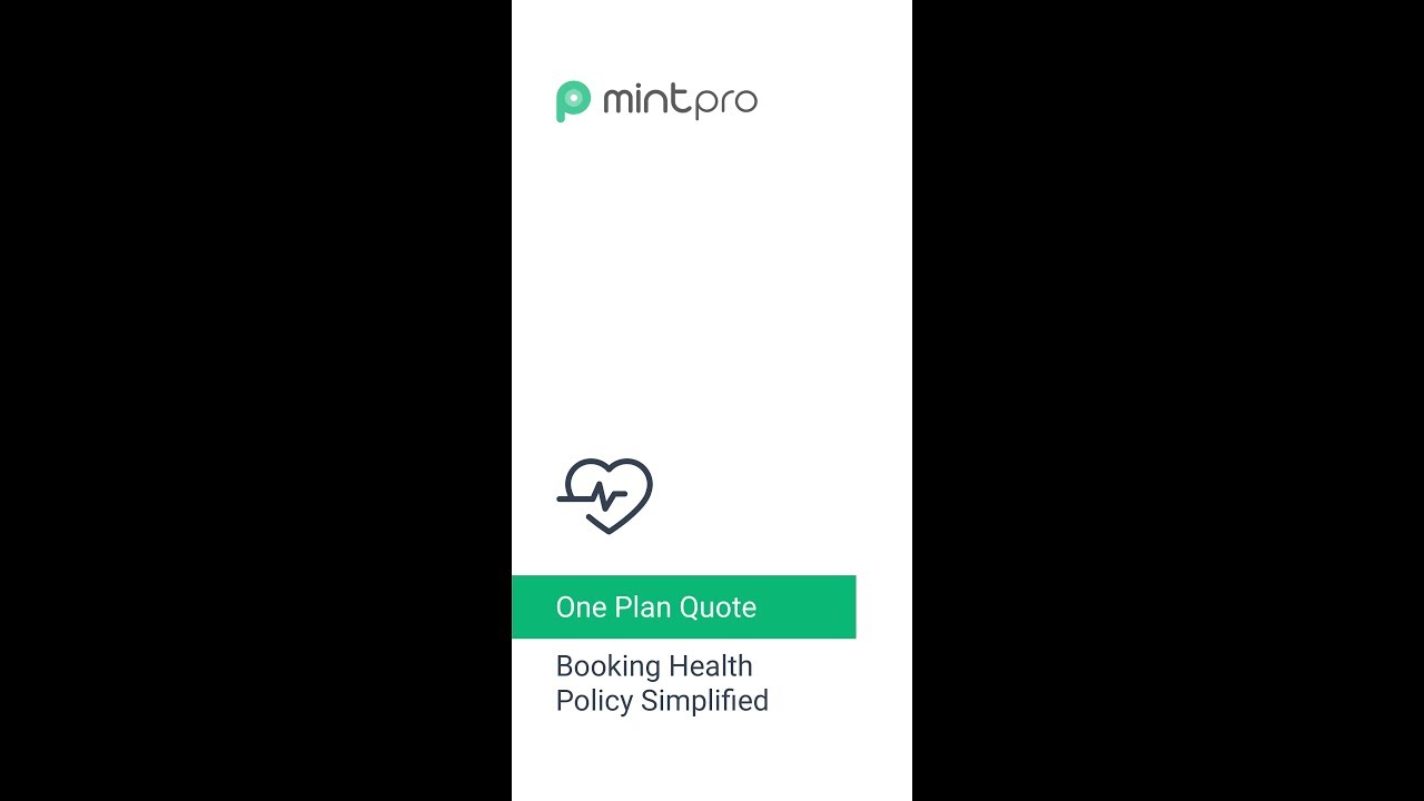 Mintpro: How to Generate Health Policy Quotations - Booking Health Policy Simplified - YouTube