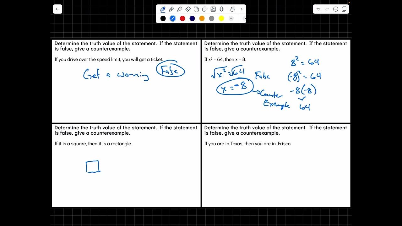 M2T1.1 - Logic & Conditional Statements - Truth Values - YouTube
