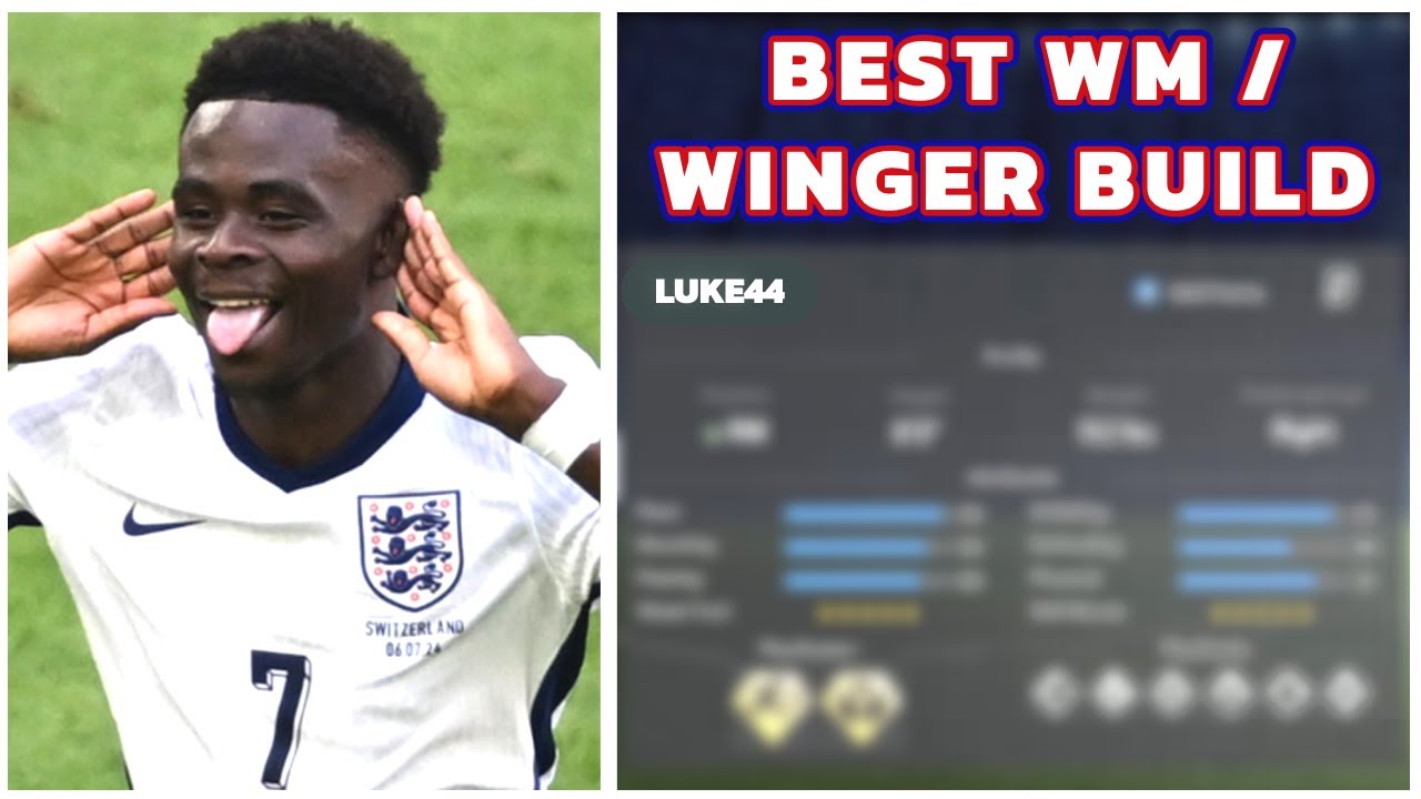 BEST WIDE MIDFIELD / WINGER BUILD (UPDATE) | EA SPORTS FC 24 CLUBS ...