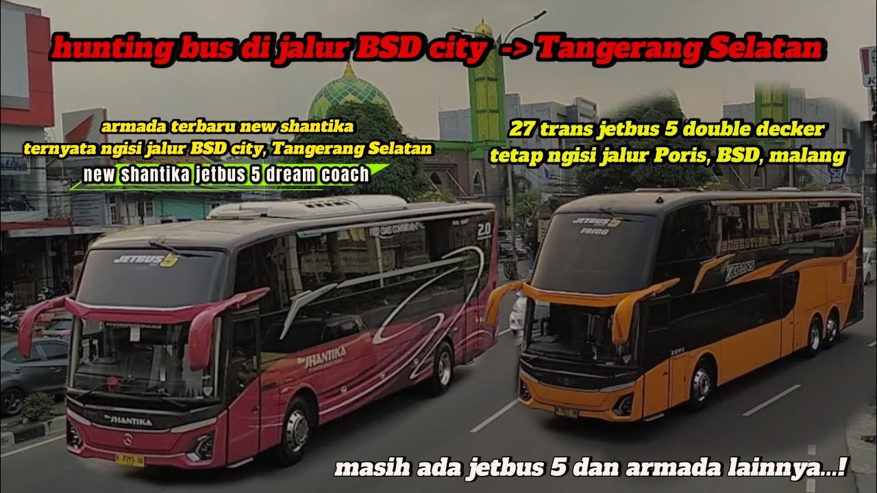 armada terbaru new shantika jb 5 dream coach‼️new shantika menantang 27 ...