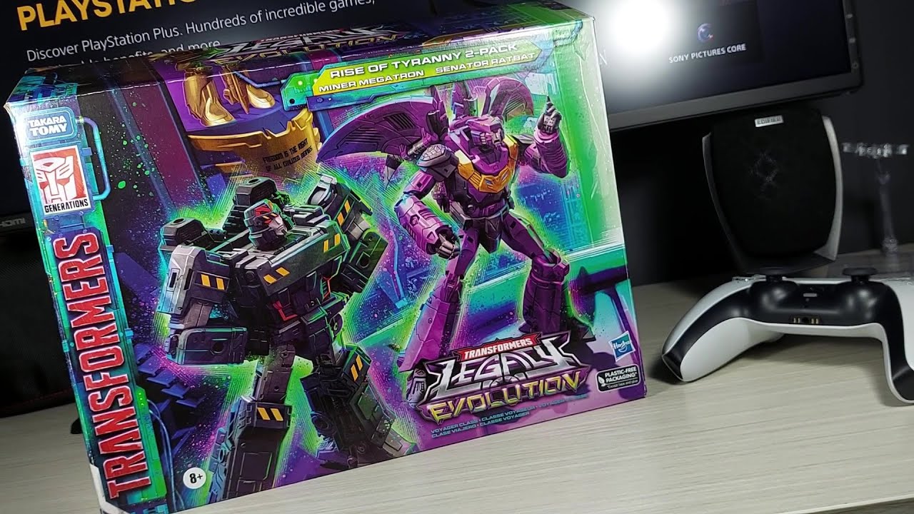 Transformers Legacy Evolution Rise of Tyranny 2-Pack Miner Megatron ...