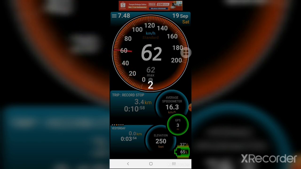 Kawasaki Ninja 150 RR 2011 Test Top Speed via GPS Ullyse Speedometer ...