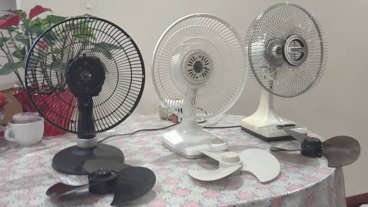 3 Lasko table fan Generations models F-1209A (2150) 2000 & 2027 Blade ...