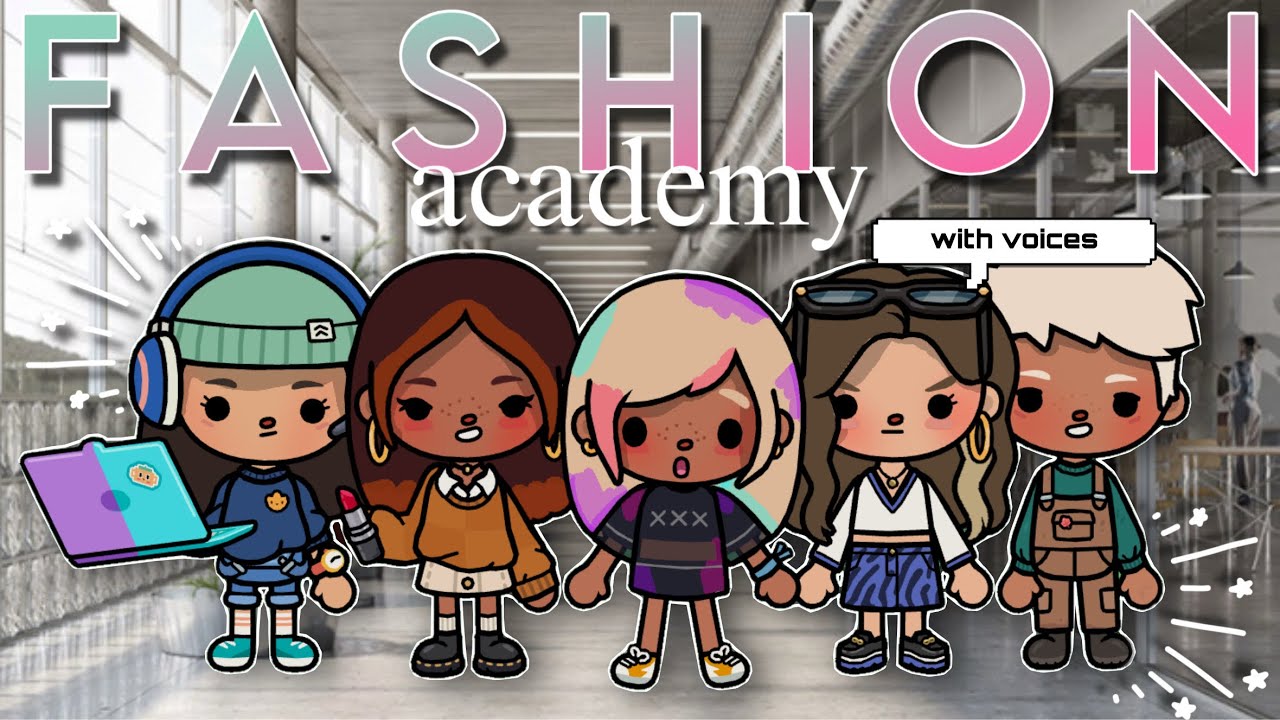 Fashion Academy ️ WITH VOICES ️ [Full Movie] ️ Toca Shimmer - YouTube