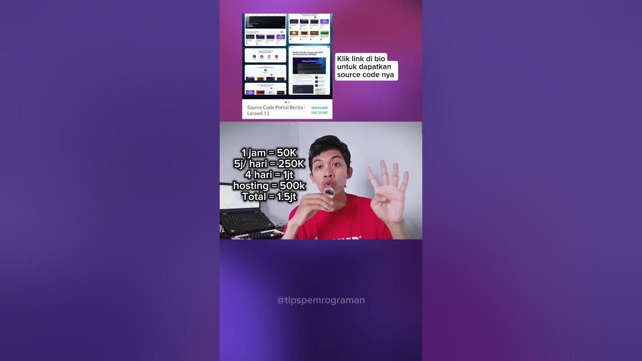 Programmer wajib tau cara menentukan harga projek biar client gak kabur ...