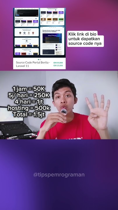 Programmer wajib tau cara menentukan harga projek biar client gak kabur ...