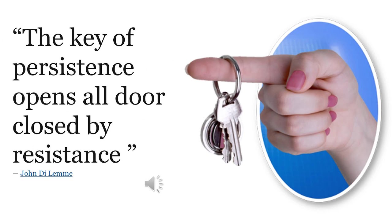 The KEY Lesson - YouTube