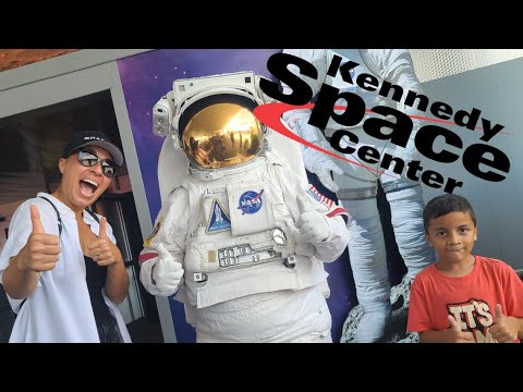 Exploring The Planet Play Kids Area At Kennedy Space Center! - YouTube