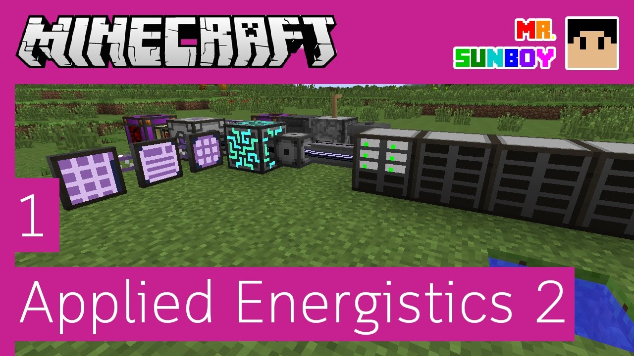 Mod Spotlight [Thai] - Applied Energistics Part 1: ระบบ Network พื้นฐาน ...