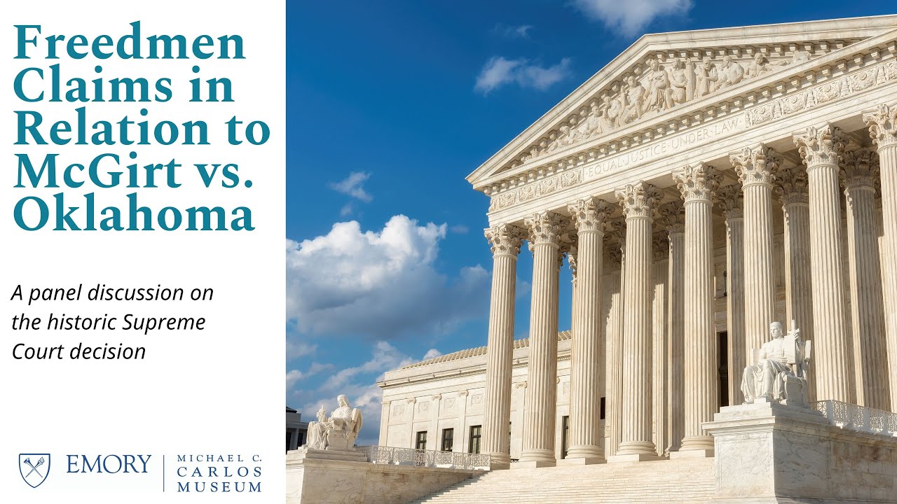 Freedmen Claims in Relation to McGirt vs. Oklahoma - YouTube