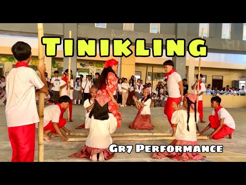 Tinikling Folk Dance Performed by Grade 7 of PNHS/MAPEH month celebration - YouTube