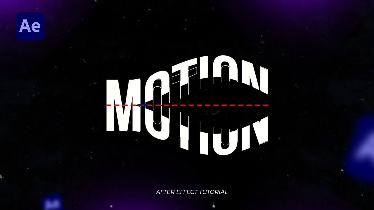 How to Create the “SPLIT” Effect in After Effects - YouTube