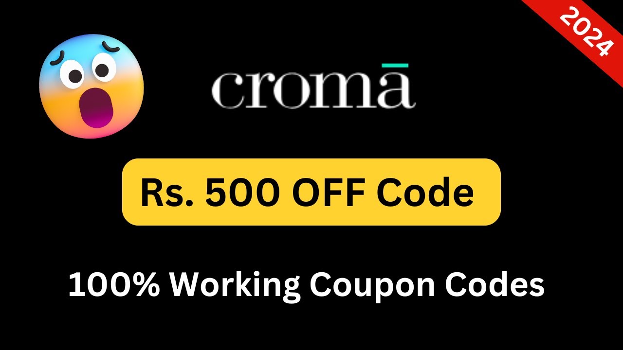 Croma Store | Rs.500 OFF Coupon Code | Discount Code & Promo Code # ...