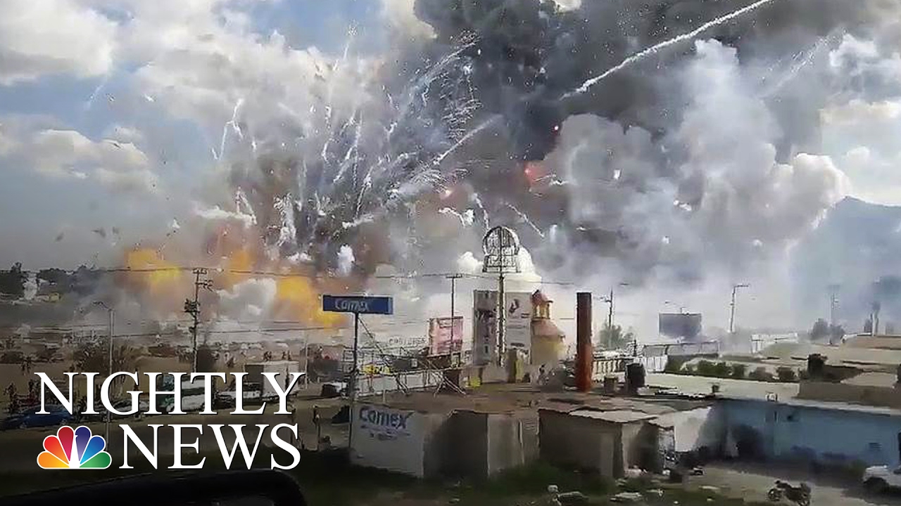 Deadly Fireworks Market Explosion Rocks Mexico | NBC Nightly News - YouTube