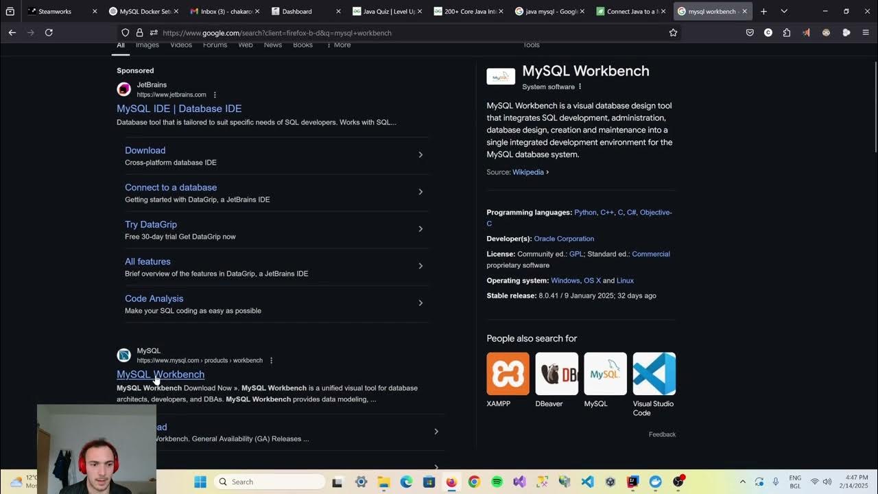 Java MySQL Database JDBC Connection + getall Tutorial | HowTo | Как да свържем база данни ...