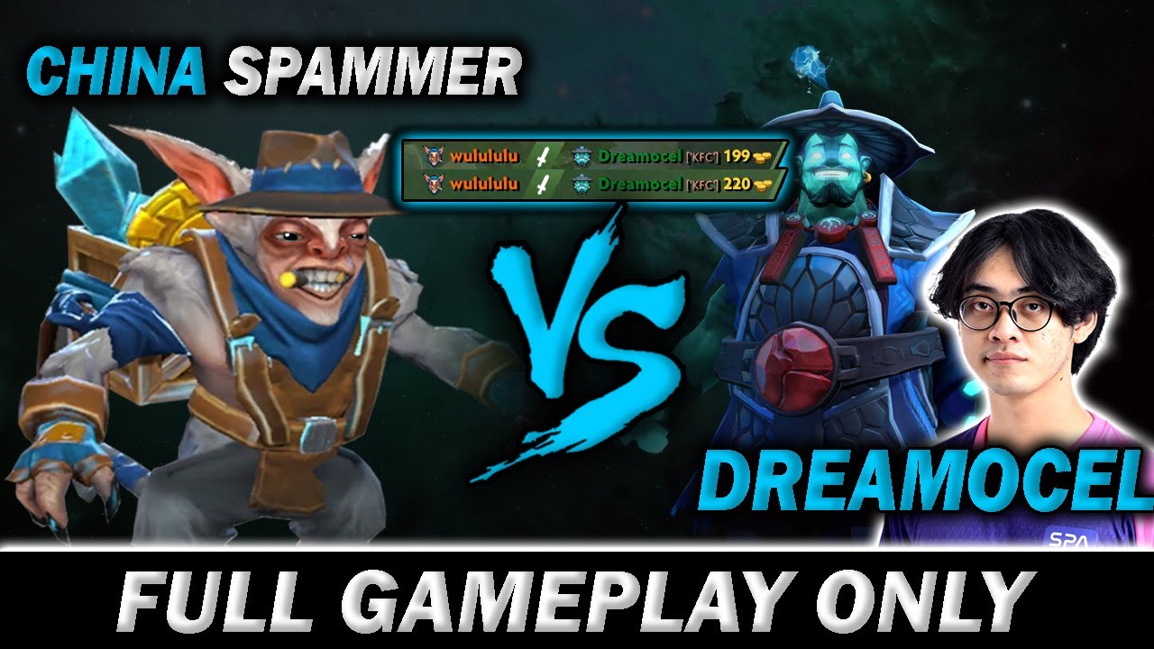 China Meepo Spammer VS Dreamocel Storm Spirit - Full Gameplay Meepo ...