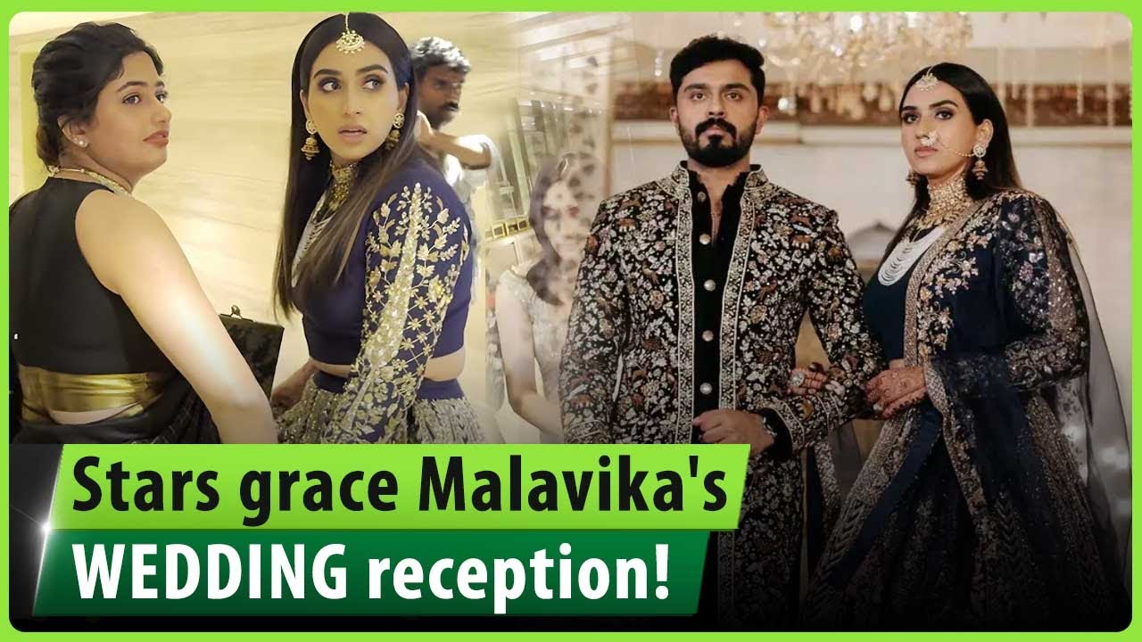 Stars attend wedding reception of Malavika, the daughter of actor ...