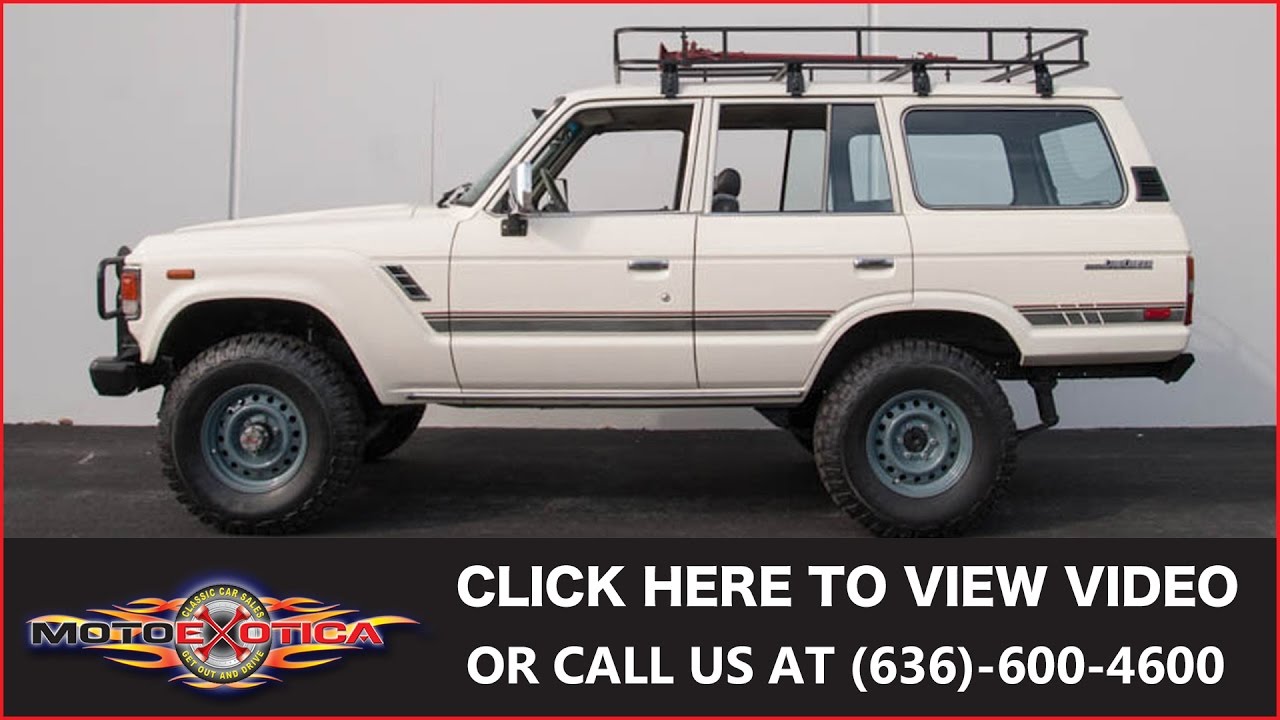 1985 Toyota FJ60 Land Cruiser || SOLD - YouTube