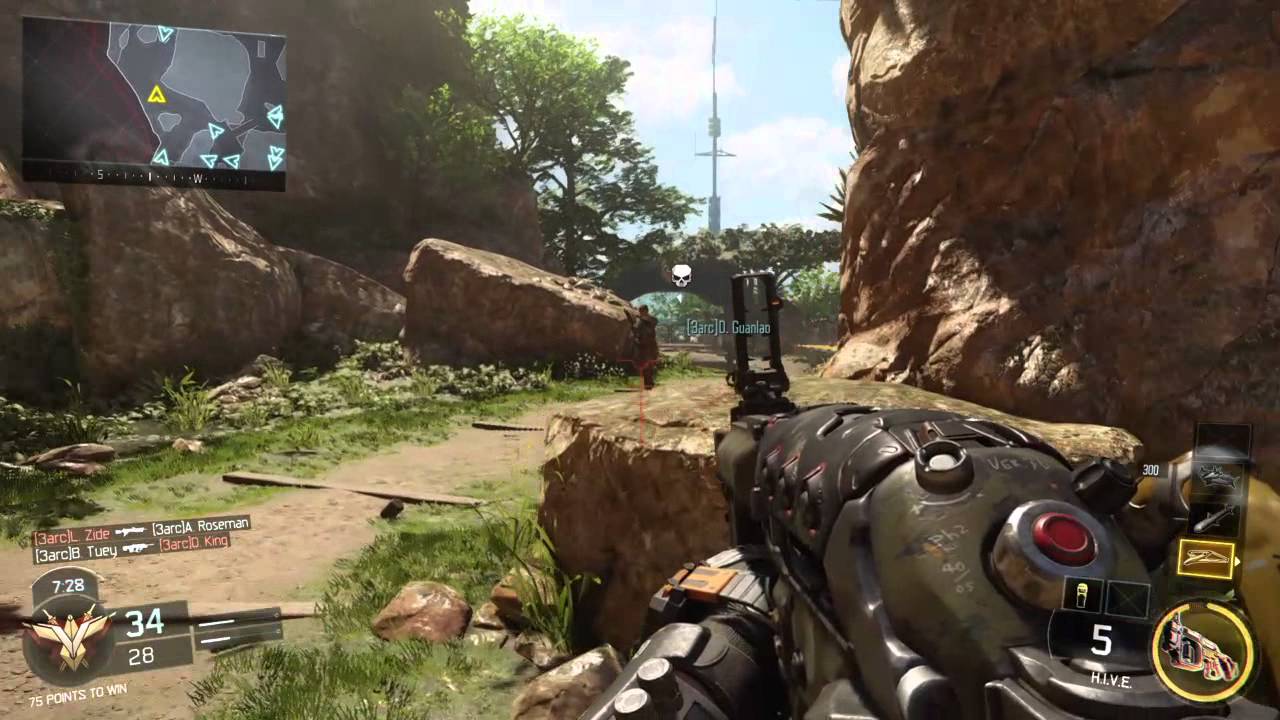 Call of Duty®: Black Ops III Nomad Swarm witha Shotgun - YouTube