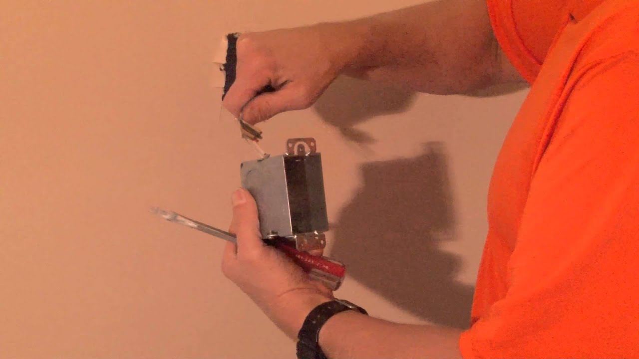 Switch Boxes: 2" Deep Switch Box with Clamps for Flexible Metal Conduit ...