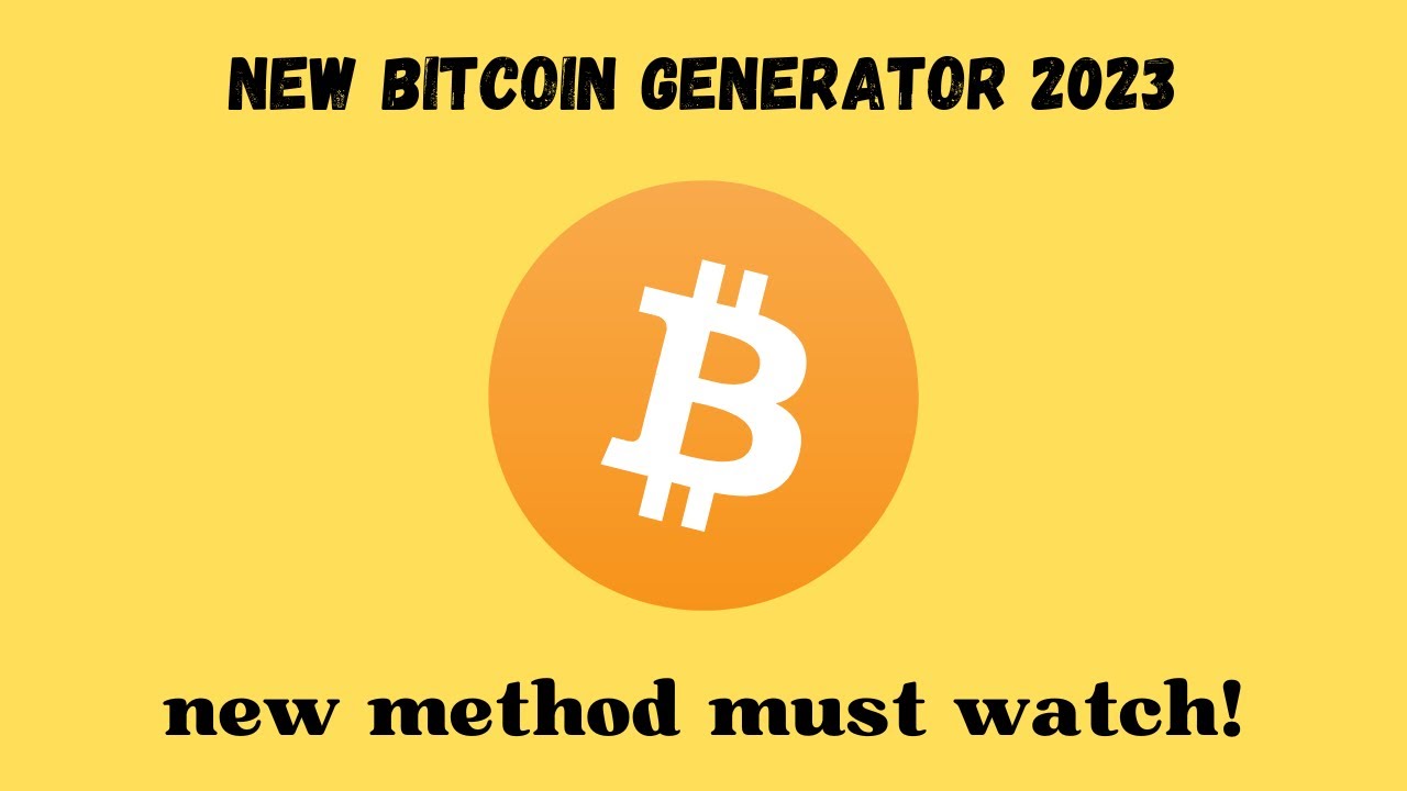 bitcoin generator 2023 - how to mine bitcoin in 2023 (binance cloud ...