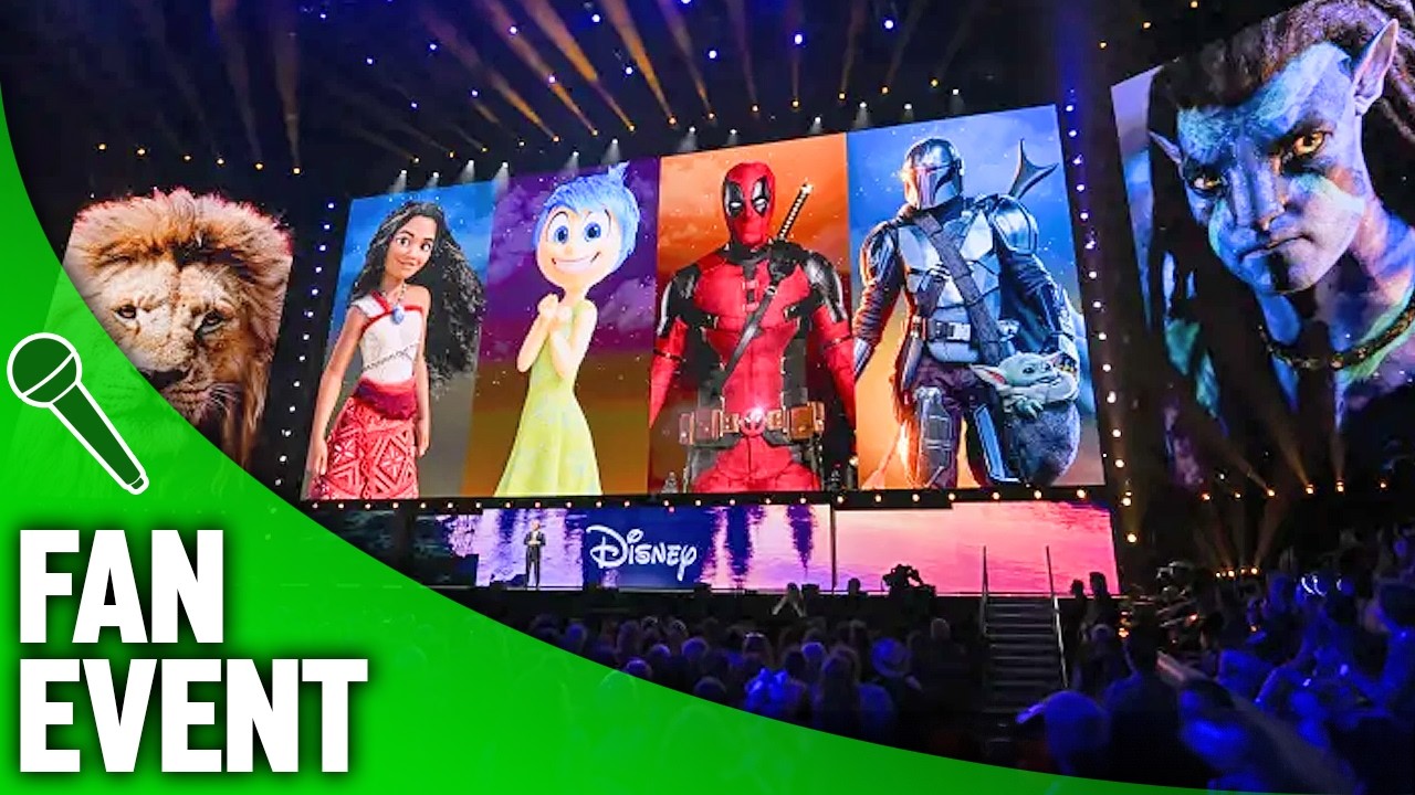 D23 EXPO 2024: Disney, Pixar, Lucas Film, Marvel Studios & 20th Century ...